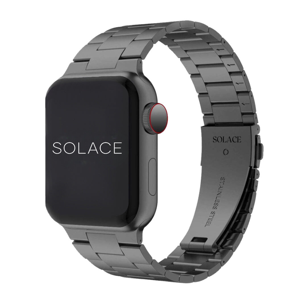 Stainless Steel Apple Watch Band | Solace Bands – SolaceBandsInternational