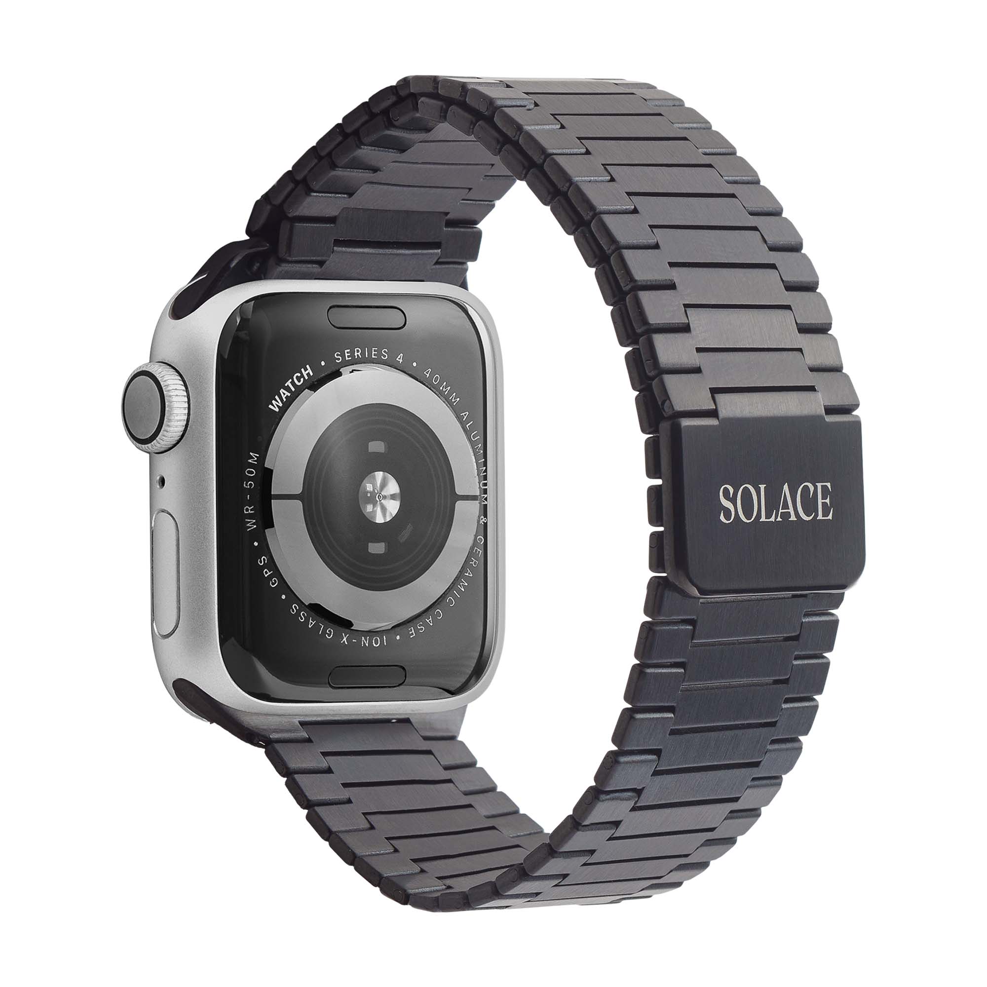 Titan Stainless Steel Apple Watch Band | Solace Bands ...